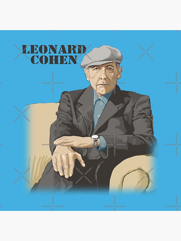 "Leonard Cohen Cool Boy " Poster for Sale by truly7 | Redbubble