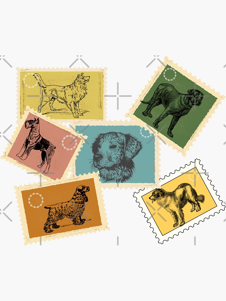 "Dogs- Dog on stamps - 2 in 1 for stamp collectors and dog lovers at ...