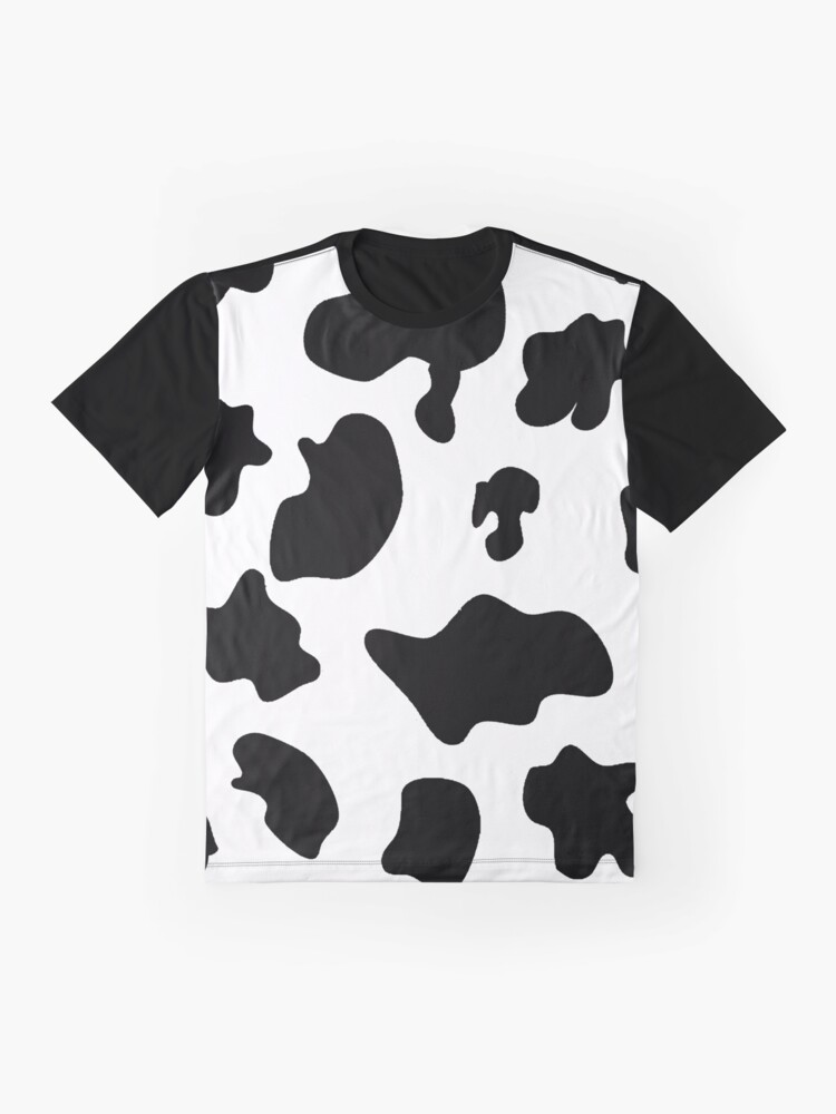"Cow pattern spots animal print" Graphic T-Shirt for Sale by anfeloga ...