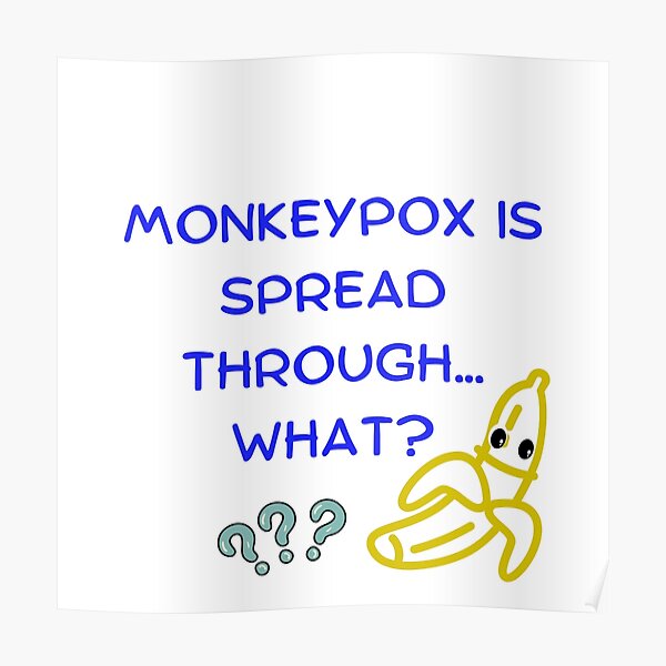 Póster «Meme de la viruela del mono divertido, meme divertido del mono ...