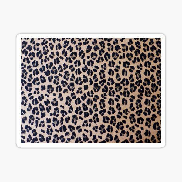 "Leopard Print" Sticker for Sale by HAPPYHUGHES | Redbubble