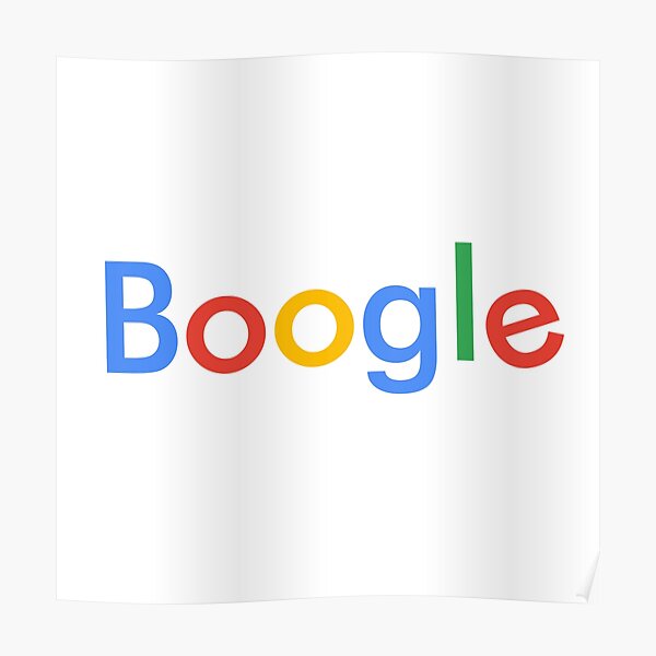 "Boogle" Poster for Sale by brasevko | Redbubble