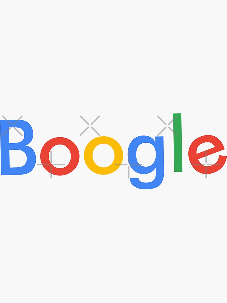 "Boogle" Sticker for Sale by brasevko | Redbubble