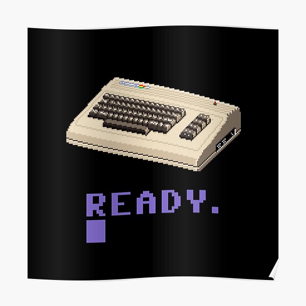 "Commodore 64 pixel art" Poster for Sale by djspacegr | Redbubble