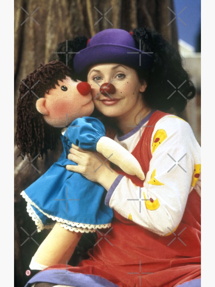 "loonette the clown " Sticker for Sale by GawGreenShop | Redbubble