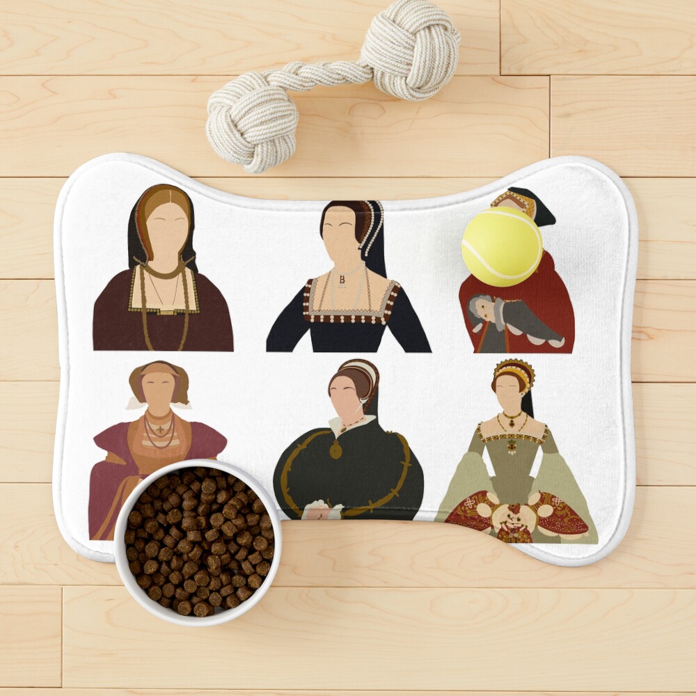 "Henry VIII Wives" Sticker for Sale by bookishthorns | Redbubble