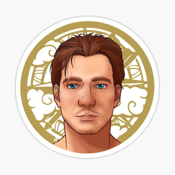Dnd Human Paladin Sticker For Sale By Finjadrawings Redbubble