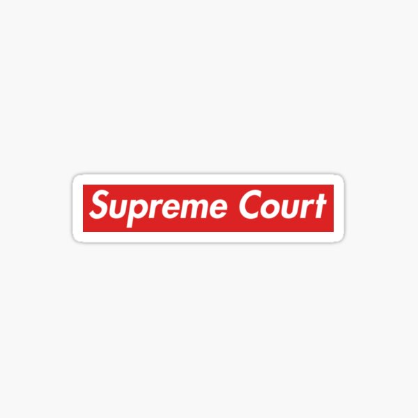 "SCOTUS box logo" Sticker for Sale by shoujocrybaby | Redbubble