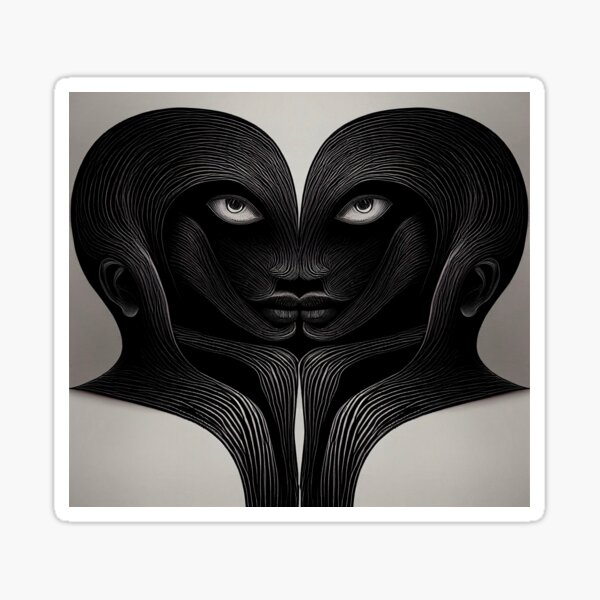 "Narcissistic love" Sticker for Sale by NCconnection | Redbubble