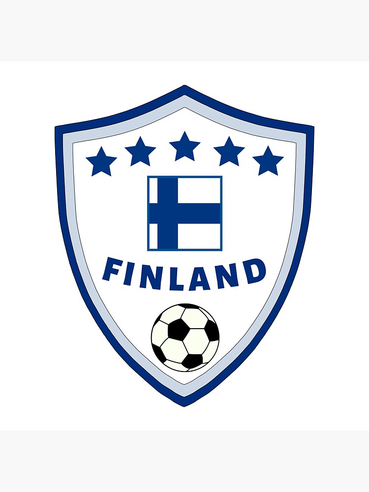 "Finland Football Team" Sticker for Sale by Footballunite | Redbubble