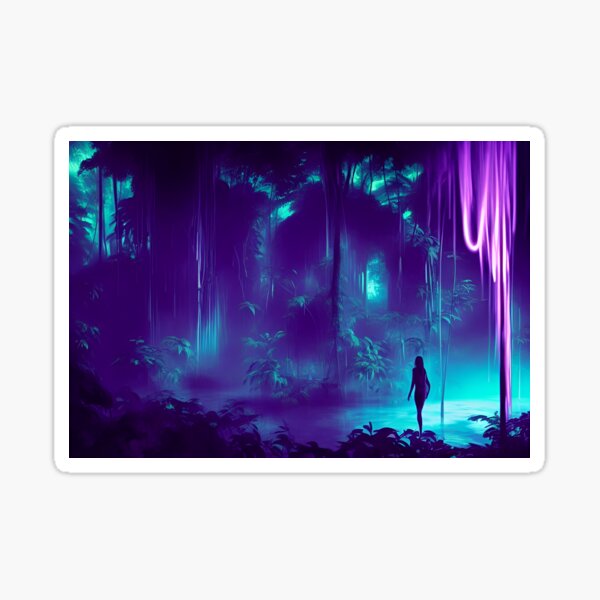 "Midnight Dip" Sticker for Sale by T-draw | Redbubble