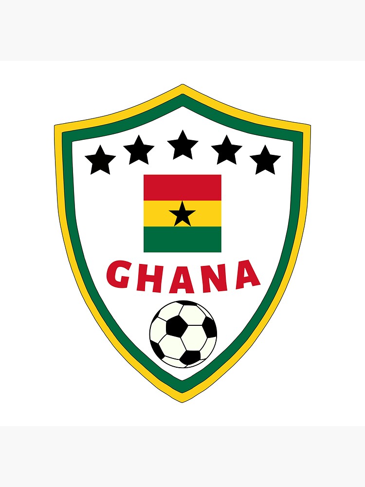 "Ghana Football Team" Sticker for Sale by Footballunite | Redbubble
