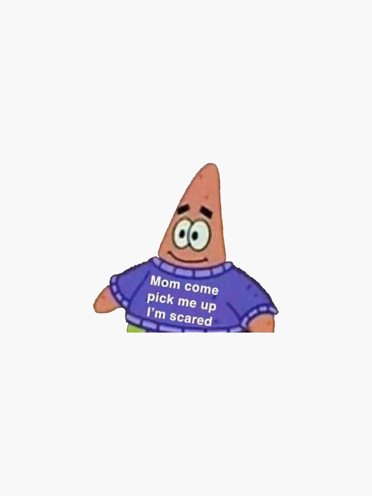 "Patrick Star" Sticker for Sale by funlittlethingz | Redbubble