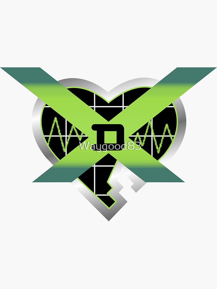 "DX HBK" Sticker for Sale by Waygood83 | Redbubble