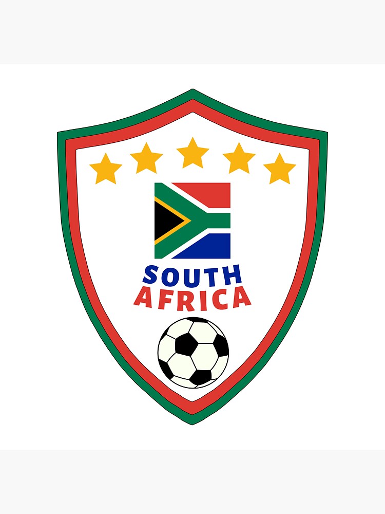 "South Africa Football Team" Sticker for Sale by Footballunite | Redbubble