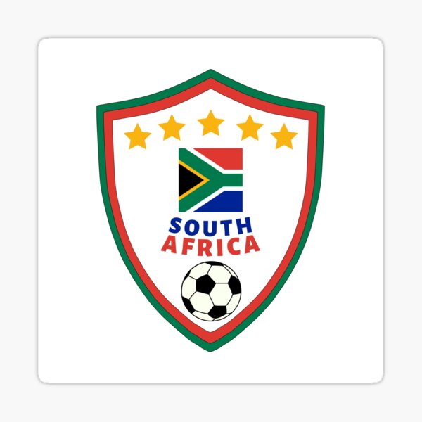 "South Africa Football Team" Sticker for Sale by Footballunite | Redbubble