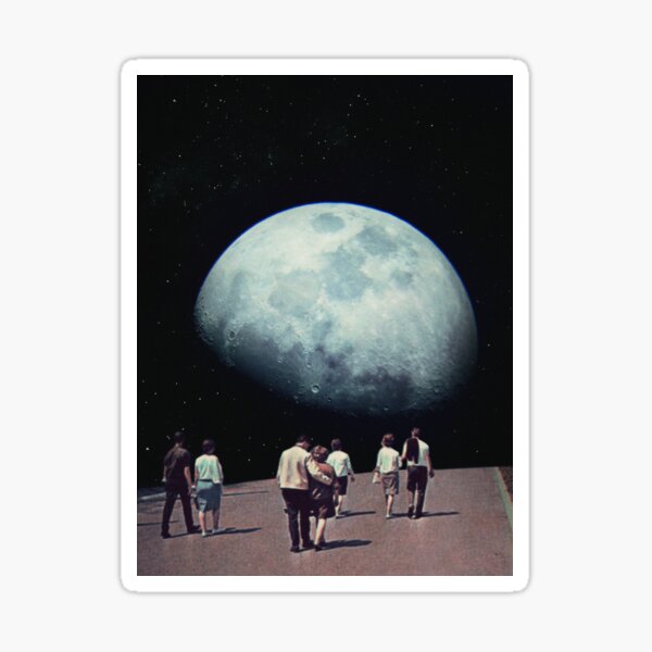 "Way Back Home" Sticker for Sale by FrankMoth | Redbubble