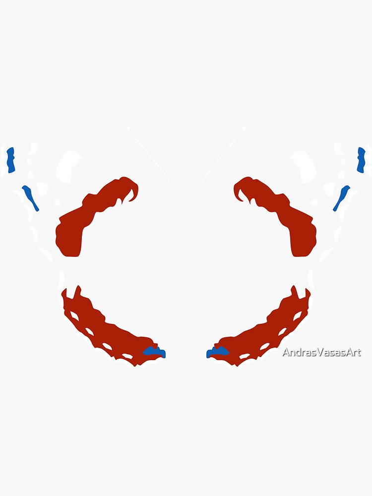 "Red Admiral butterfly in stylized style" Sticker for Sale by ...