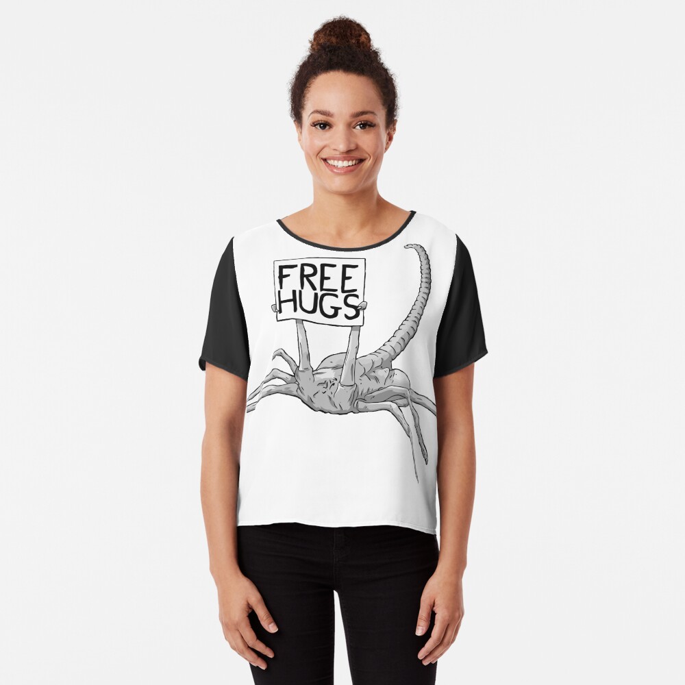 "face hugger free hug xenomorph " Sticker for Sale by nido88 | Redbubble