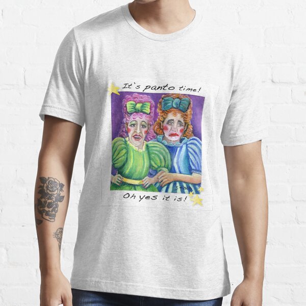 "It's panto time! Oh yes it is!" T-shirt for Sale by soniafinch ...