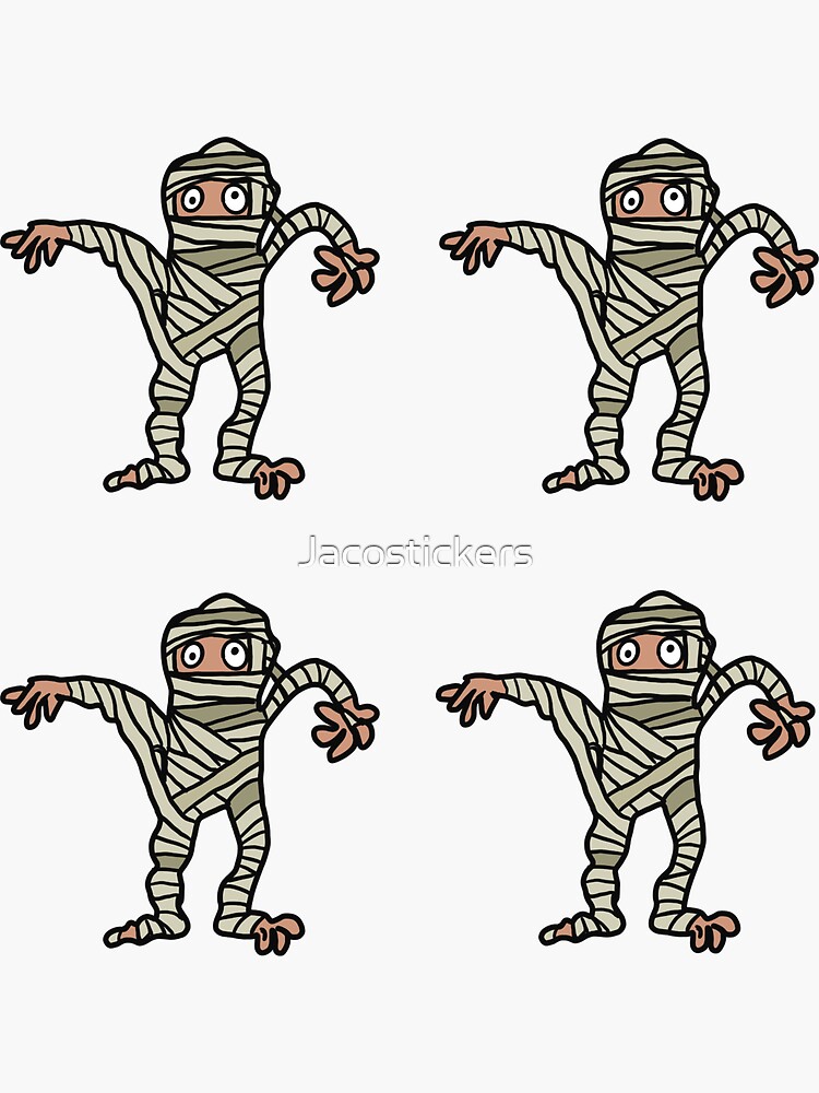 "Halloween mummy boo spooky cute kid cartoon pack" Sticker for Sale by ...
