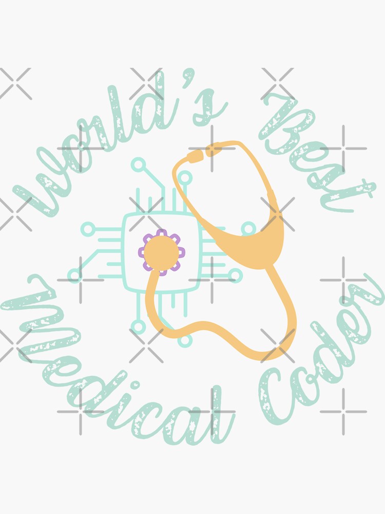 "Medical Coder and Billing" Sticker for Sale by MadPinkBlossom | Redbubble