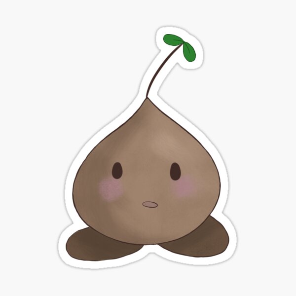 "blush sprout mole" Sticker for Sale by poorboypluto | Redbubble
