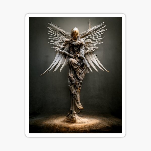 "The fallen angel" Sticker for Sale by SeyliiShop | Redbubble