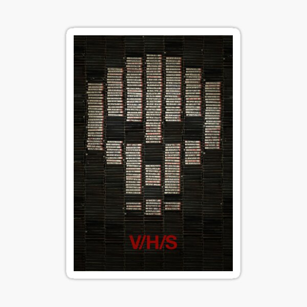 "V/H/S Poster Horror" Sticker for Sale by inb4 | Redbubble