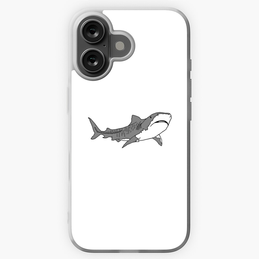 "Tiger Shark" Sticker for Sale by jessicaleonard | Redbubble