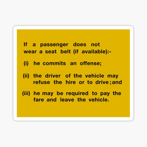 "HONG KONG TAXI STICKER | 香港的士貼紙 02 | ENLUN Tuning™" Sticker for Sale ...