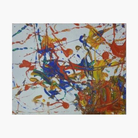"Floor process of jackson pollock " Art Board Print for Sale by Golido ...