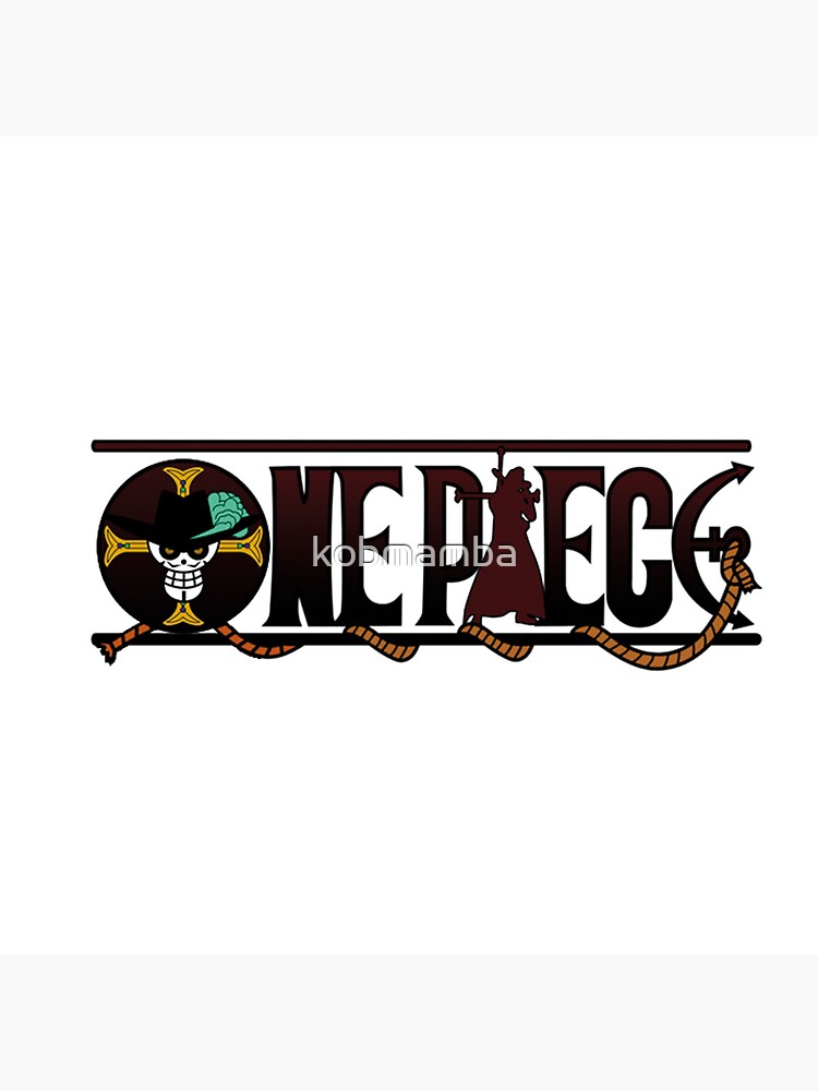 "Dracule Mihawk One Piece Logo" Canvas Print for Sale by kobmamba ...