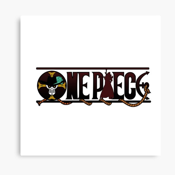 "Dracule Mihawk One Piece Logo" Canvas Print for Sale by kobmamba ...