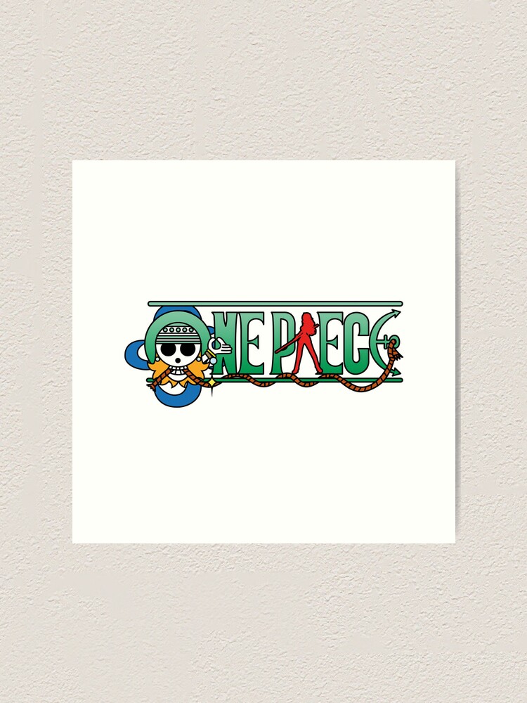 "Nami One Piece Logo" Art Print for Sale by kobmamba | Redbubble