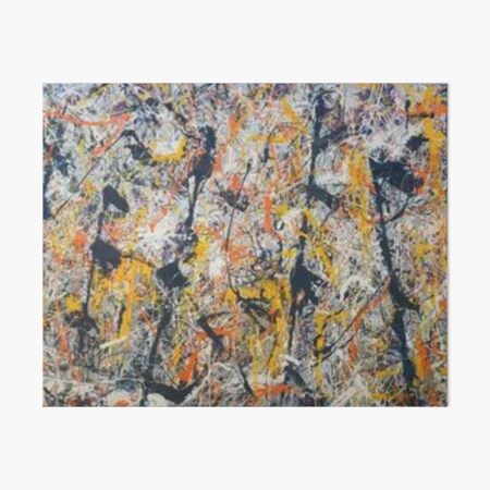 "Blue poles art of work by jackson pollock " Art Board Print for Sale ...