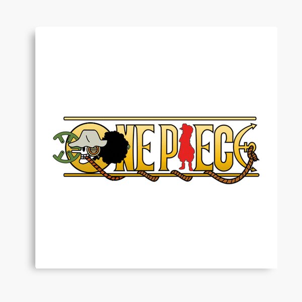 "Usopp One Piece Logo" Canvas Print for Sale by kobmamba | Redbubble
