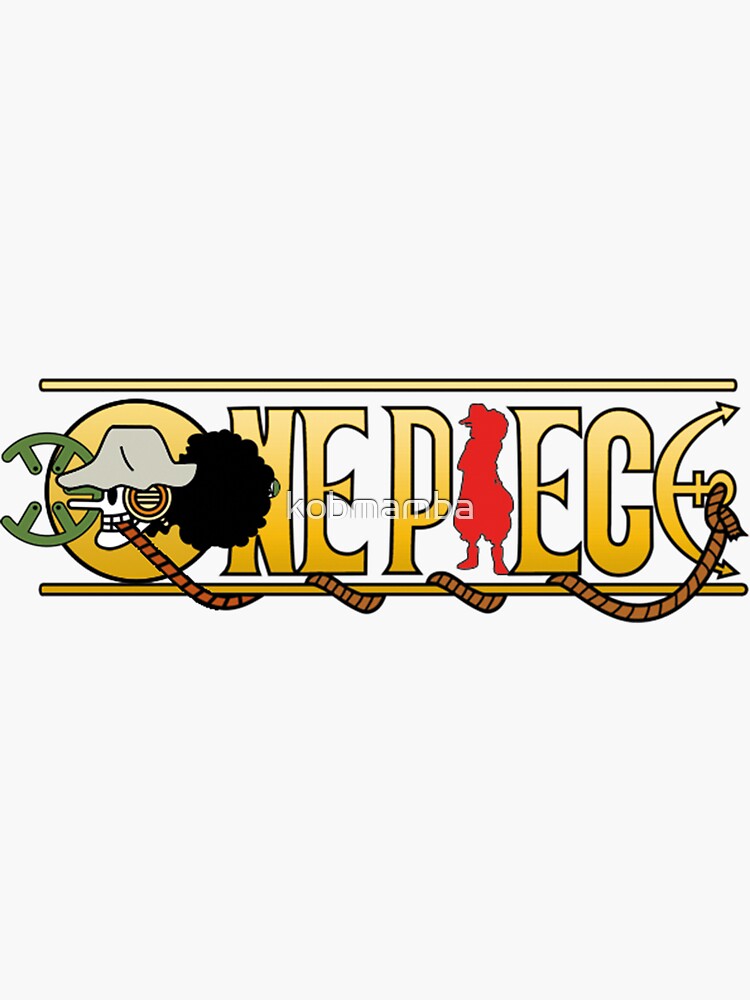 "Usopp One Piece Logo" Sticker for Sale by kobmamba | Redbubble