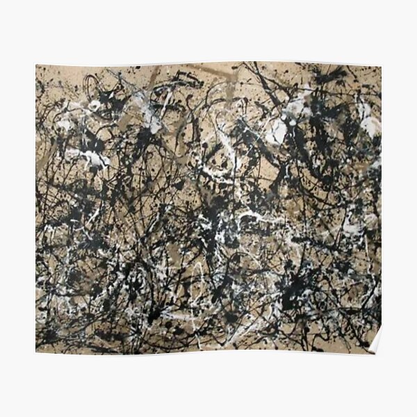 "Old art by jackson pollock " Poster for Sale by Golido | Redbubble