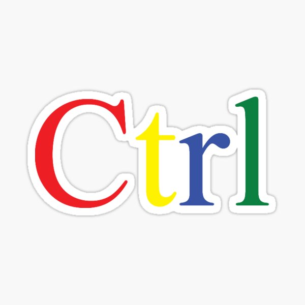 Ctrl Stickers | Redbubble