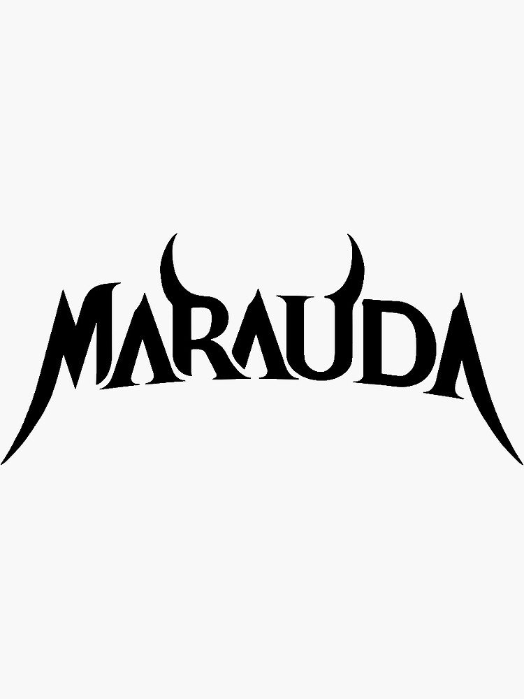 "Marauda" Sticker for Sale by kristinkinchla | Redbubble