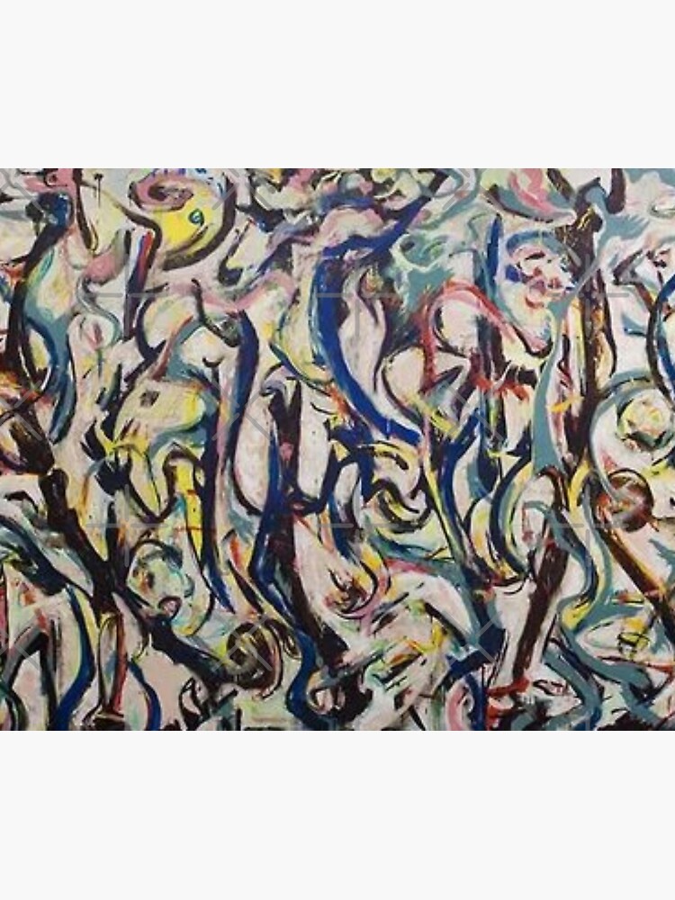 ""Murai" oil painting by jackson pollock " Poster for Sale by Golido ...