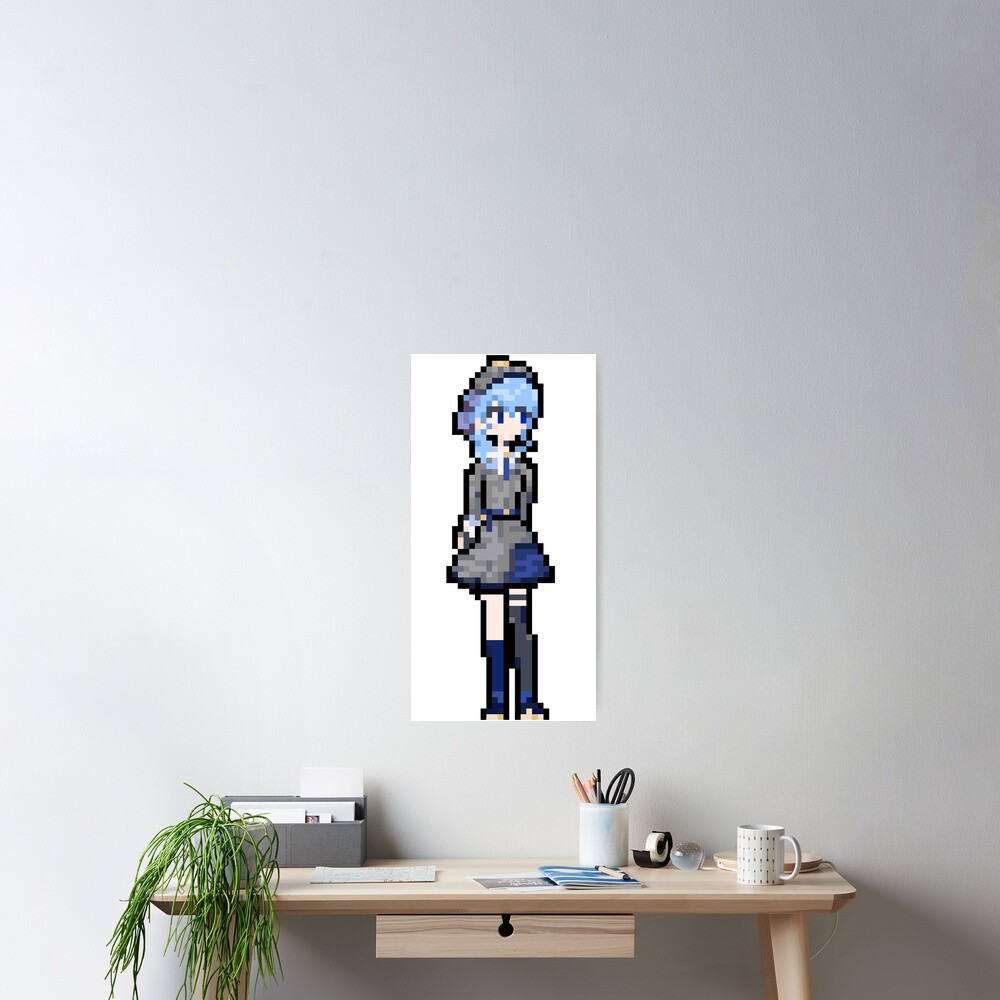 "Pixel Art Hoshimachi Suisei Hololive" Poster for Sale by HoshiSSB ...