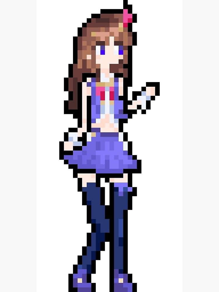 "Pixel Art Tokino Sora Hololive" Poster for Sale by HoshiSSB | Redbubble