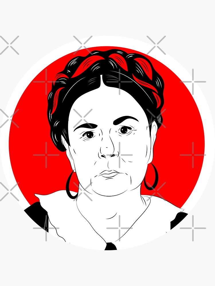 "Nana Calixta" Sticker for Sale by OneLittleCrow | Redbubble