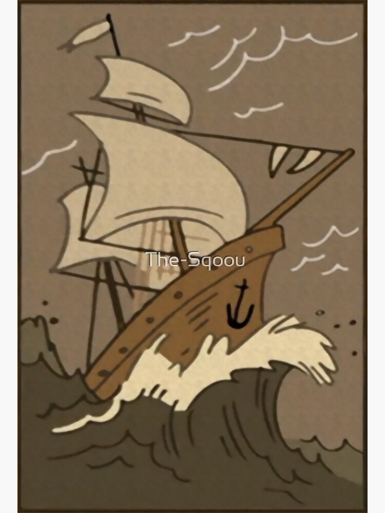 "Dipper's Clipper Ship Picture (unframed)" Poster for Sale by The-Sqoou ...