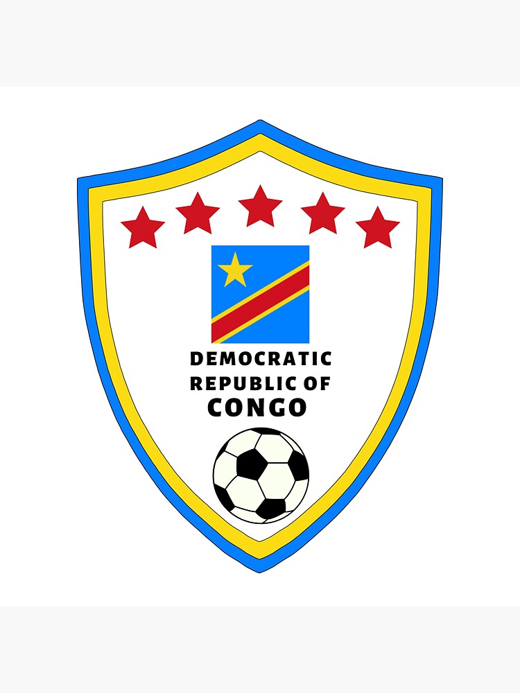 "Democratic of Republic Of Congo Football Team" Sticker for Sale by ...