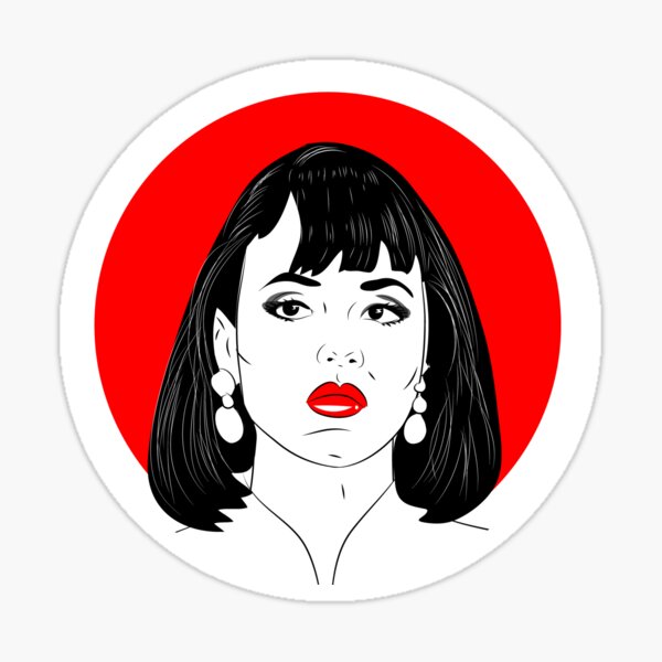 "Paola" Sticker for Sale by OneLittleCrow | Redbubble