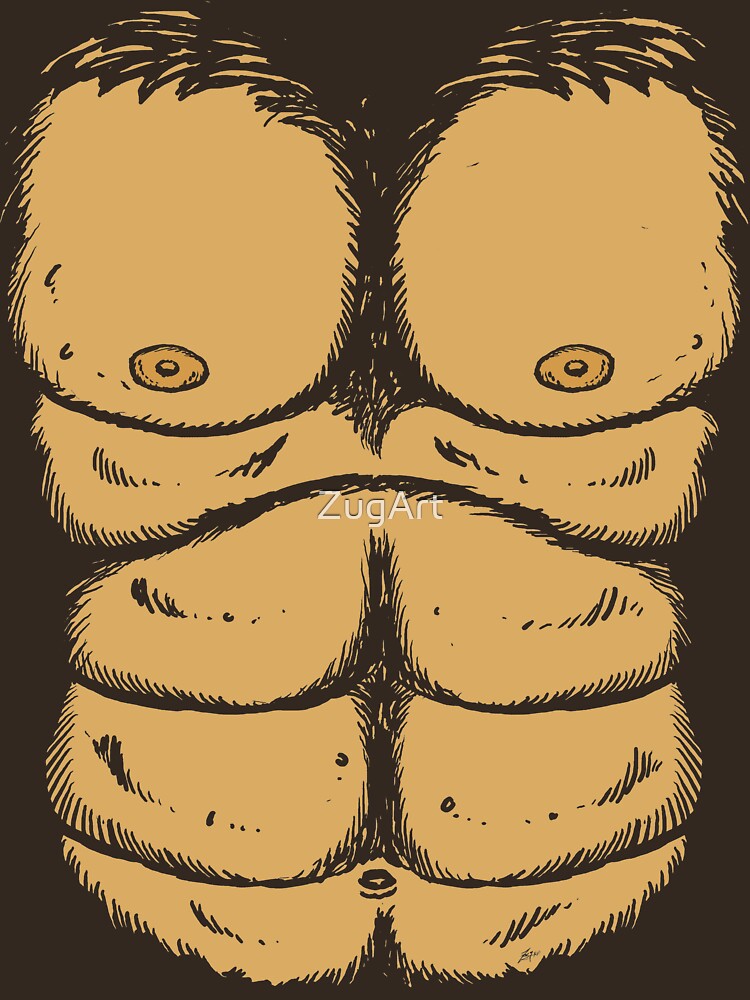 "Made from real Gorilla Chest" T-shirt for Sale by ZugArt | Redbubble ...