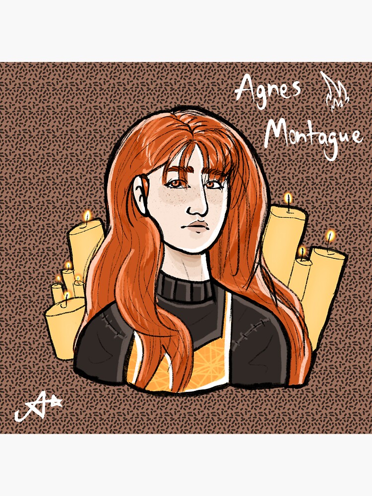 "agnes montague from the magnus archives v2" Sticker for Sale by ...